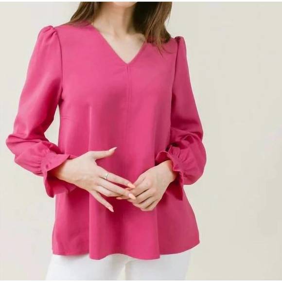 Laroque | Tops | New Laroque Julia Top In Pink | Poshmark